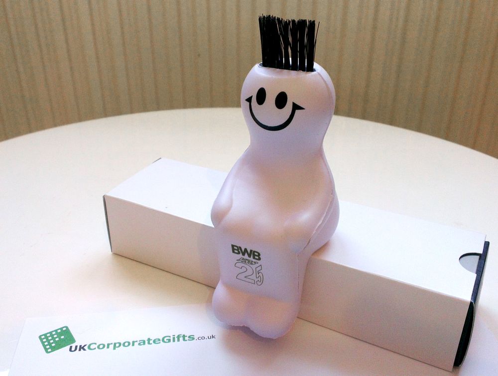 Promotional Stress Computer Buddy Marks Anniversary | UK Corporate Gifts