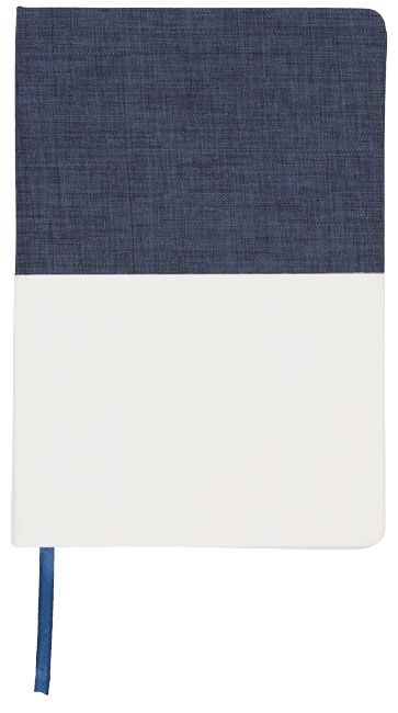 Two-Tone A5 Canvas Notebook | UK Corporate Gifts