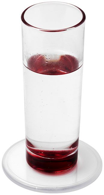 Ellison Round Plastic Coaster With Paper Insert | UK Corporate Gifts