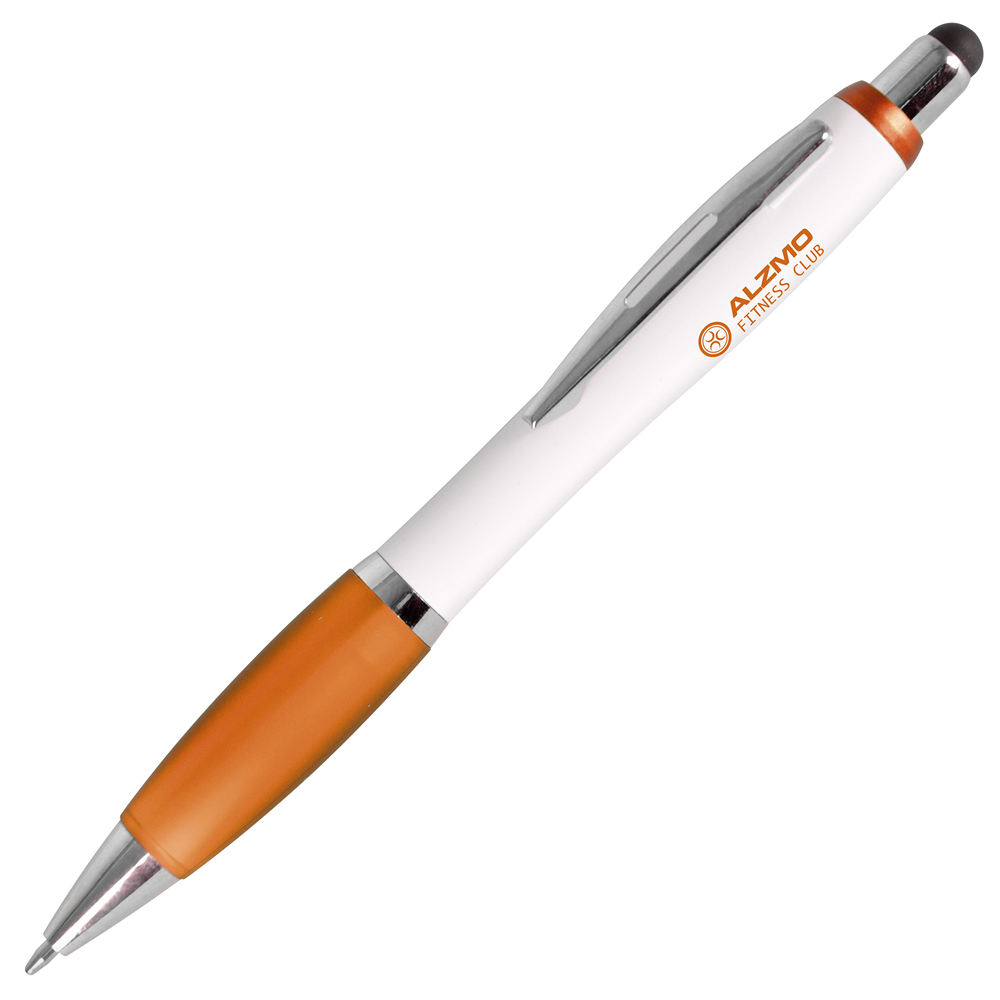 White Curvy Pen Stylus | UK Corporate Gifts