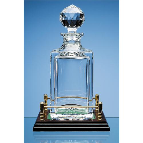 Atlantis Crystal Square Spirit Decanter | UK Corporate Gifts