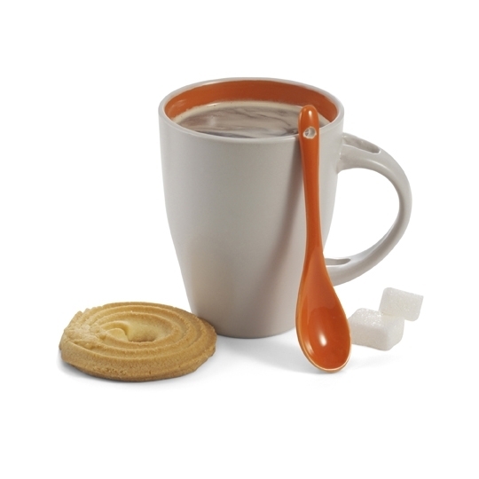 Coffee Mug And Spoon | UK Corporate Gifts