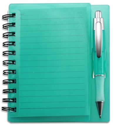 Small Lined Notepad with Frosted Cover | UK Corporate Gifts