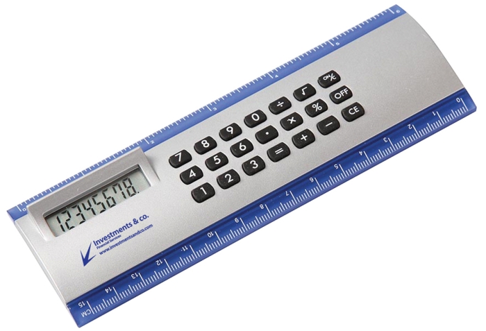 Medium Calculator Ruler | UK Corporate Gifts