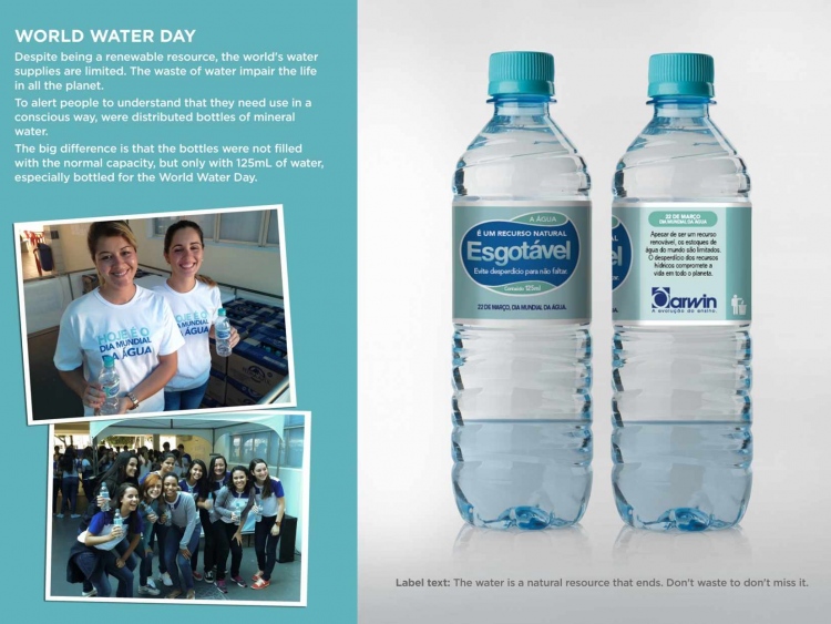 Promotional Bottled Water Raise Awareness | UK Corporate Gifts